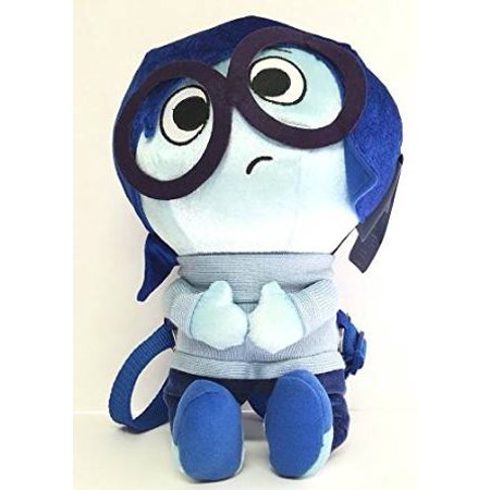Disney Inside Out Sadness Backpack Huggable Plush - Large 17" Tall ...