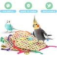Bird Parrot Toys，2 Pack Bird Hanging Foraging Shredder Toys for Small ...