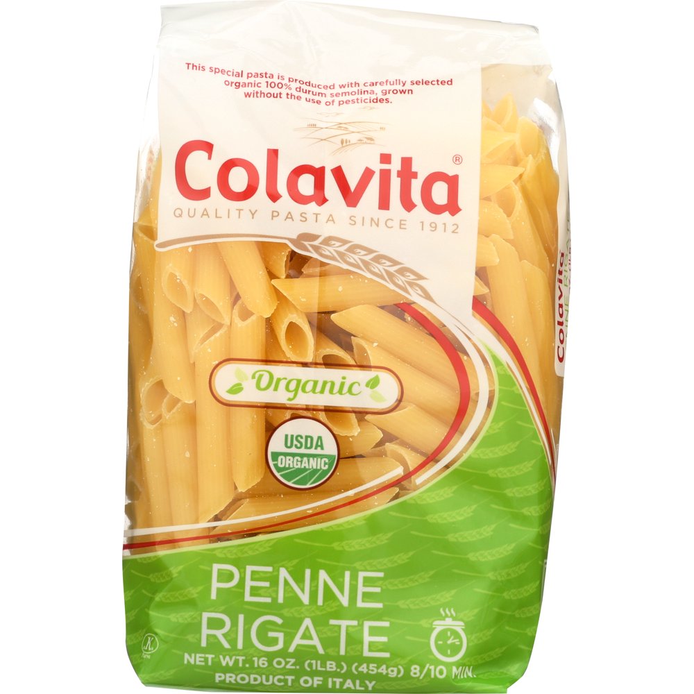 Colavita Organic Penne Rigate Pasta, 16 Ounce - Walmart.com - Walmart.com