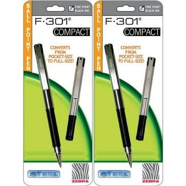 Zebra(R) F-Refills Value Pack - 0.7 mm Fine Point, Black, 8 Refills for ...