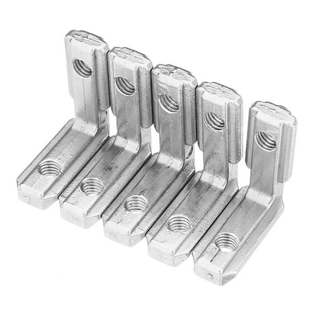 Suleve LJ20 5Pcs T Slot L Shape Inside Corner Connector Joint Bracket ...