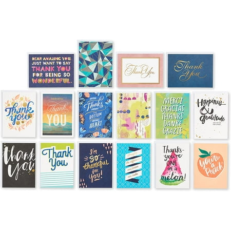 Deluxe Thank You Card Bundle (32-Count) | Walmart Canada