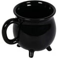 Pacific Trading Black Cauldron Mug, Witch-Themed Ceramic Drinkware ...