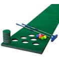 Crestgolf Golf Putting Game Set Putting Green Mat Pong Game Set with 2 ...