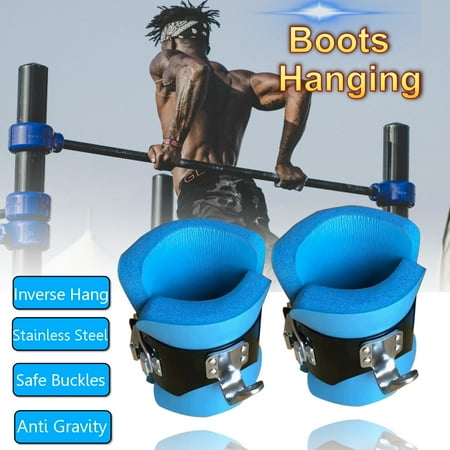 1Pair Gravity Boots Inversion Crunch Abdominal Sit Up Hooks Bar Anti ...
