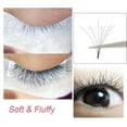 NAGARAKU Easy Fan Mega Volume Eyelash Extensions 0.03 D Curl 10-12-14mm ...