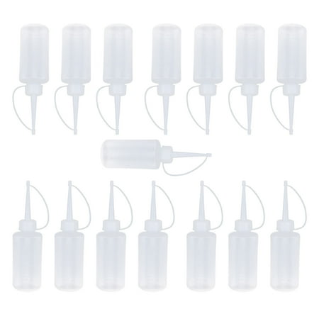 Noref 120ML Sewing Machine Oiler Clear Spout Empty Oil Pot With Lid ...