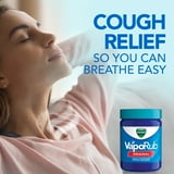 Vicks Vaporub, Adult Cold Menthol Vaporizing Chest Rub Ointment (6 oz ...