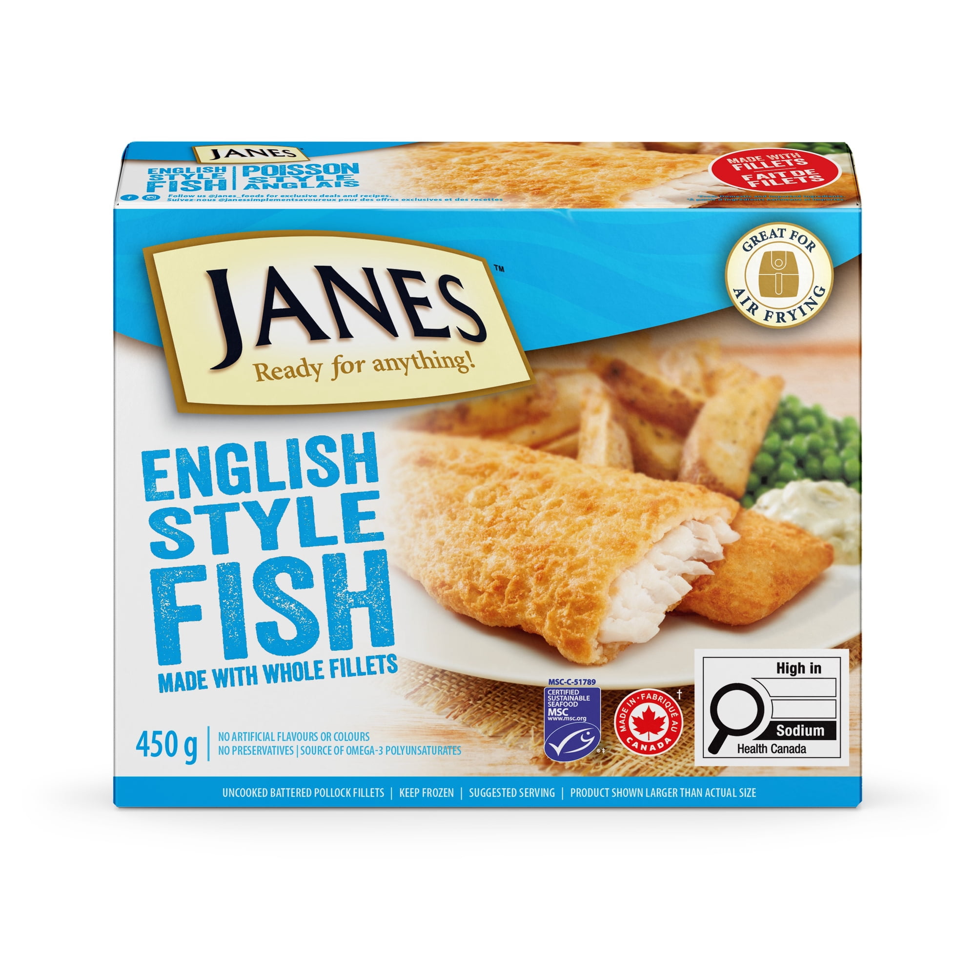 Click here for Janes English Style Battered Fish 450 G prices