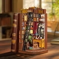 RMBCOME DIY Book Nook Kit Silent Corner Study, 3D Puzzles Creative ...