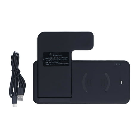4 In 1 Wireless Charging Stand, Overcurrent Protection Qi Certified 4 ...