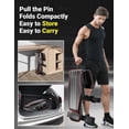 827LBS, 98% Pre-Assembled, Foldable Gym Bench with 84 Positions Incline ...