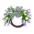 Artificial Spring Wreath Front Door Hanging Decoration Year Round ...