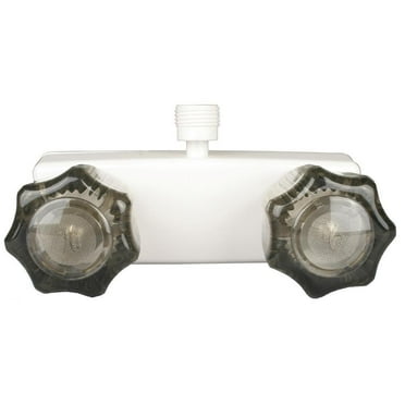 RV / Mobile Home Shower Faucet with Top Threaded Diverter - Chrome ...