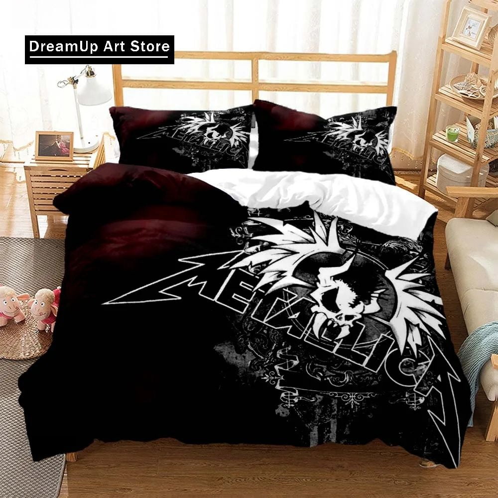 Click here for Yingd Metal Music Band M-Metallica Bedding Set Bed... prices