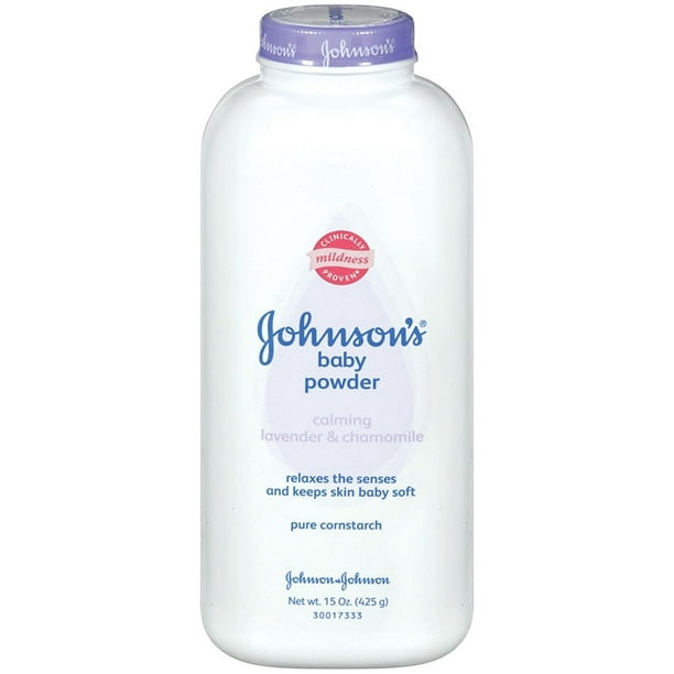 Johnson & Johnson Powder Calming Lavender & Chamomile - 15 Ounce ...