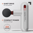 Sharper Image Deep Tissue Portable Percussion Massage Gun, Powerboost ...