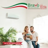 BRAVO 24000 BTU 17 SEER Mini Split AC/ Heating System Pre-Charged ...