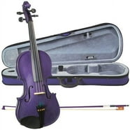 Cremona SV-75 Premier Novice Violin Outfit, Sparkling Blue, 4/4 Size ...