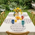 Birds on the Wire Purple Grey Burlap Background Leather Placemats Set ...