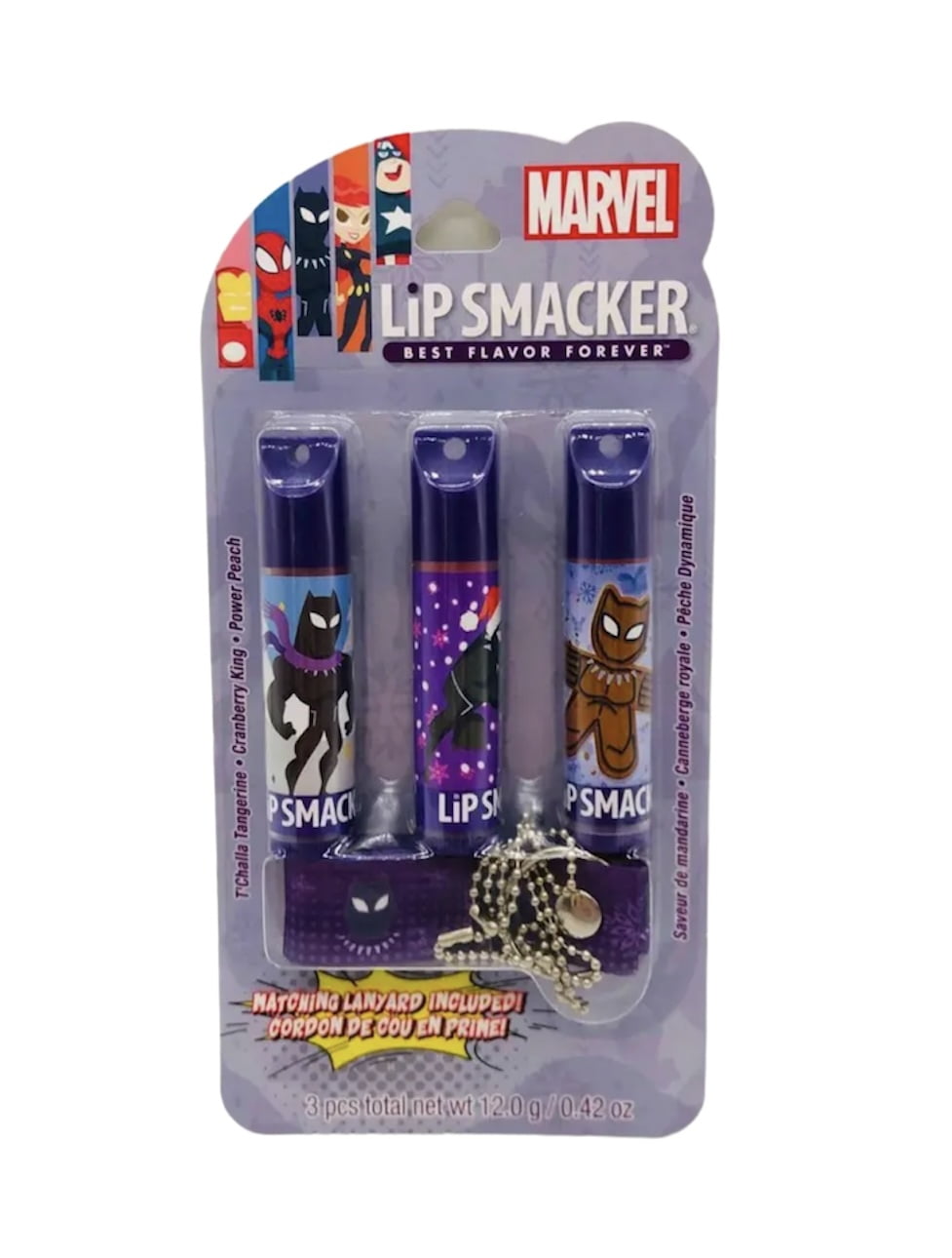 Buy Lip Smacker Marvel Black Panther Lip Balm T'Challa Tangerine ...