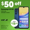 Cricket Wireless Vision 3 Prepaid Smartphone - 16GB, Steel Blue ...