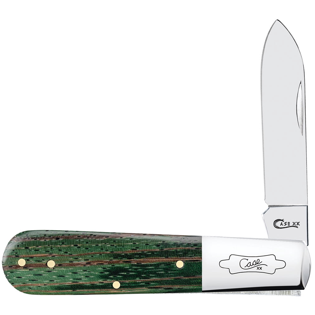 WR Case XX Pocket Knife 70522 BARLOW GREEN ZEBRA WOOD(71009 SS ...