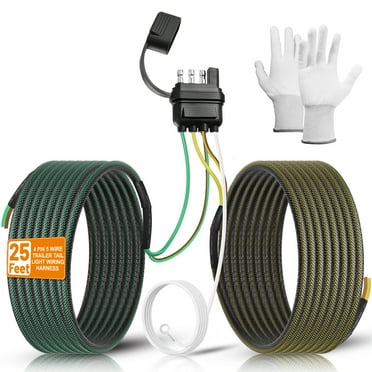 Circular Trailer Electrical Wire Hatches Waterproof Electrical Wire ...