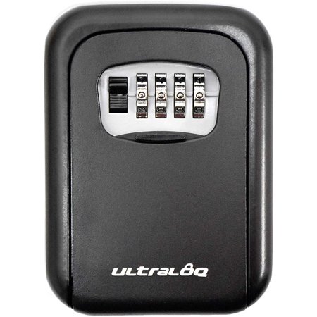 Key Lock Box, 4-Digit Combination Lock Box, Wall Mounted Lock Box ...