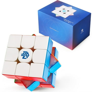 LotFancy GAN 356 m 3x3 Magnetic Speed Cube, Stickerless, Lite Version ...