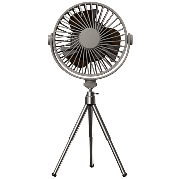 2000mAh Standing Up Fan,Battery Operated Fan with Adjustable Tripod ...