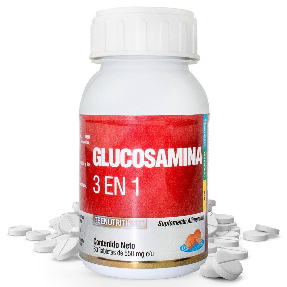 Suplemento Glucosamina 3 en 1 Tecnutritions | Bodega Aurrera en línea
