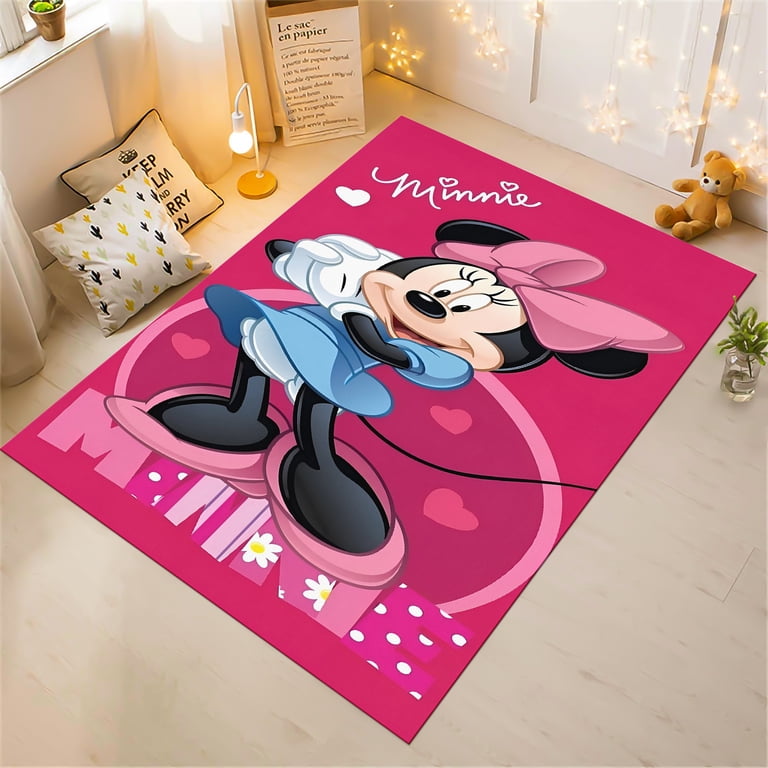 Minnie Mouse Rug Bedroom