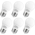 A15 LED Bulb 60Watt Equivalent, 3000K Soft White, 600 Lumens Bulb, E26 ...