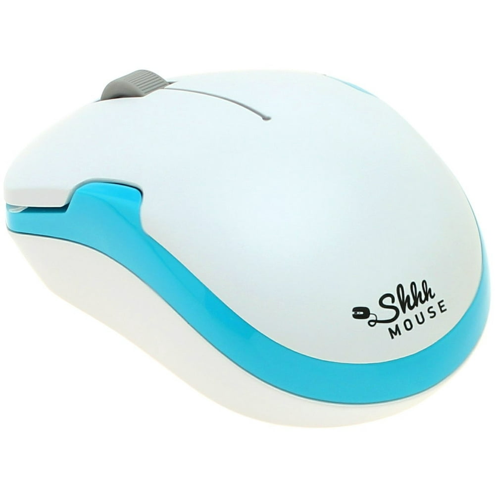 ShhhMouse Wireless Silent Noiseless Clickless Mobile Optical Mouse with ...