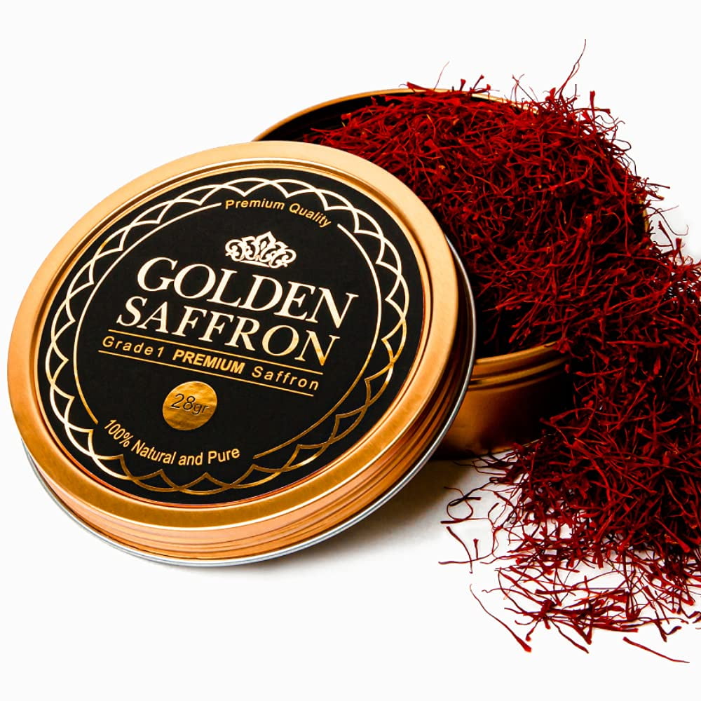 Golden Saffron, Pure Premium All Red Afghan Saffron Threads, Finest ...