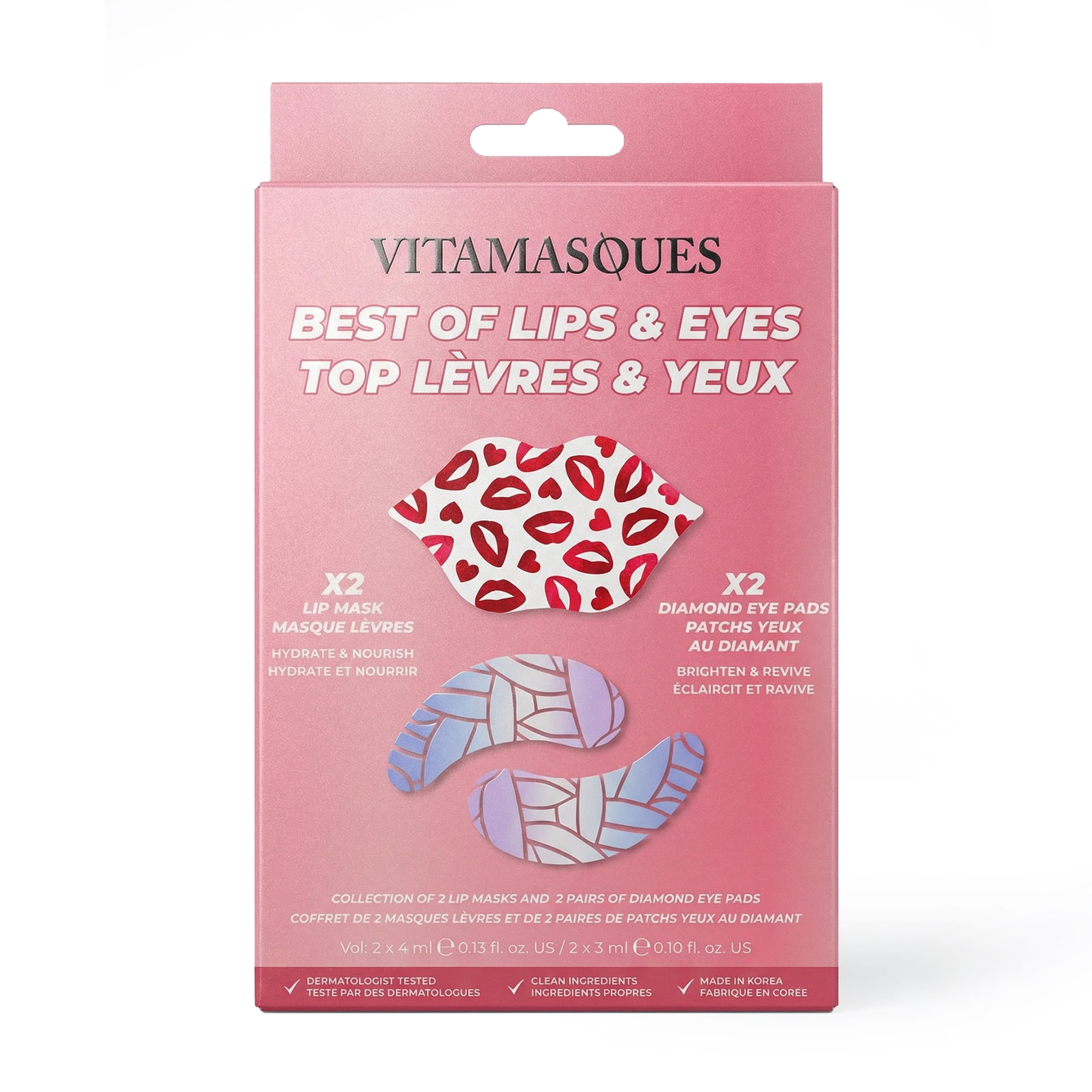 Click here for Vitamasques Best Of Lip And Eye Box Set 4 Ea prices