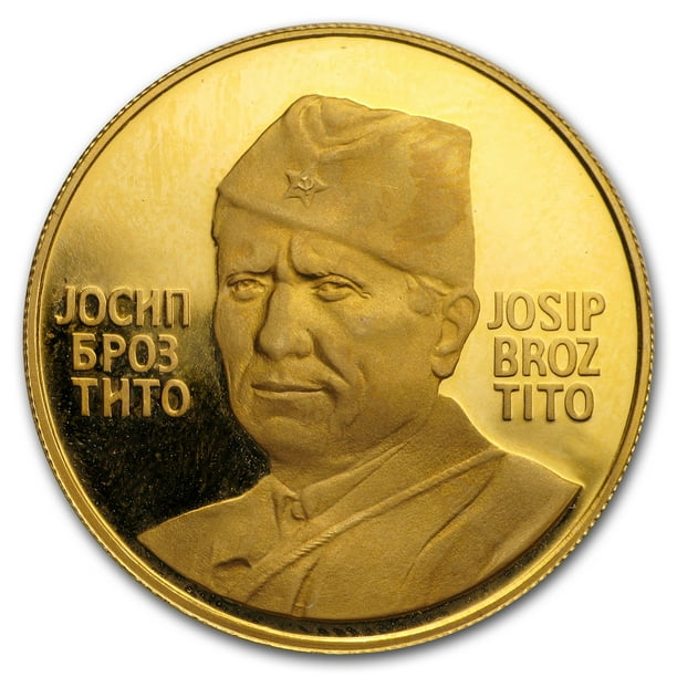 1983 Yugoslavia Proof Gold Josip Broz Tito Medal - Walmart.com