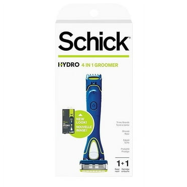 Schick Hydro3 Refill Blade Cartridges for Men, 4 ct - Walmart.com