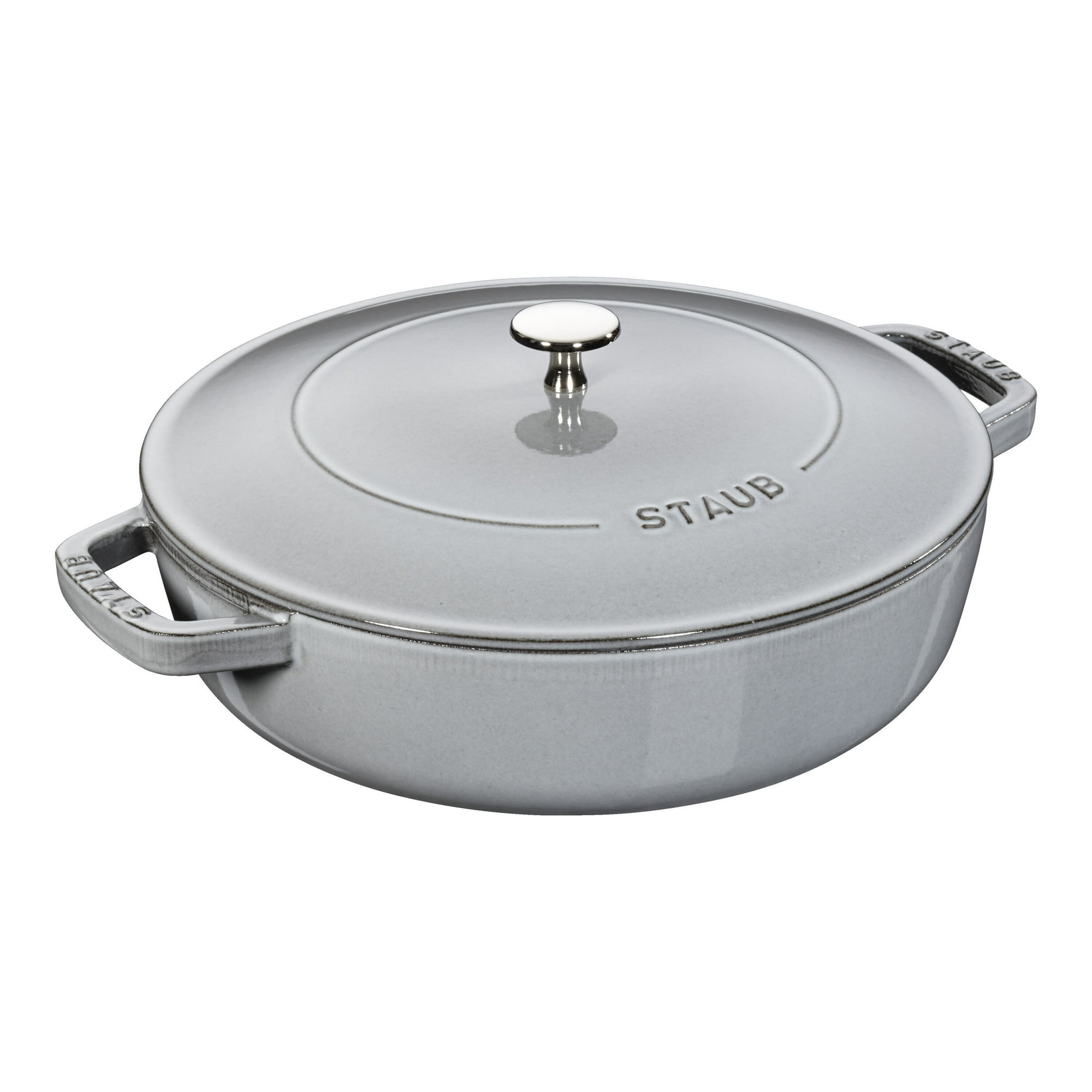 Click here for Staub Braisers 3.7 L Cast Iron Round Saute Pan Chi... prices