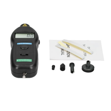 Digital Photo Tachometer Contact Measurement Speed Tach Meter Linear ...