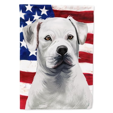 Kishu Ken American Flag Flag Canvas House Size - Walmart.com