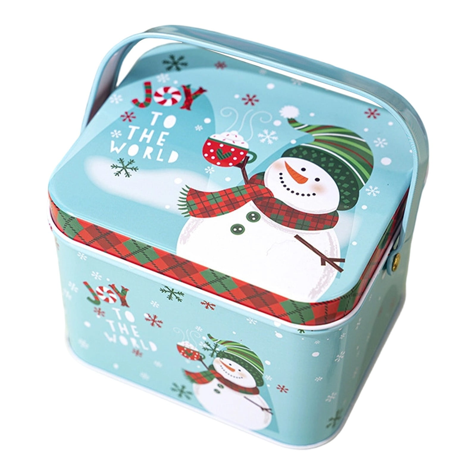 Metal Cookie Tins Metal Reusable | Empty Candy Storage Tinplate Tins ...