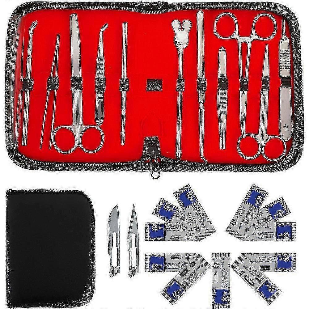 2025 22pcs Advanced Dissection Kit Biology Lab Anatomy Dissecting Set ...