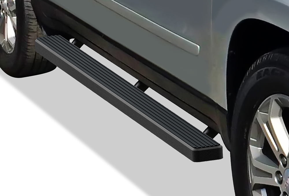 APS iBoard Running Boards 4in Matte Black Compatible with Chevy ...
