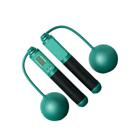 keepw PVC Jump Rope Portable Solid Color Indoor Outdoor Button Control ...