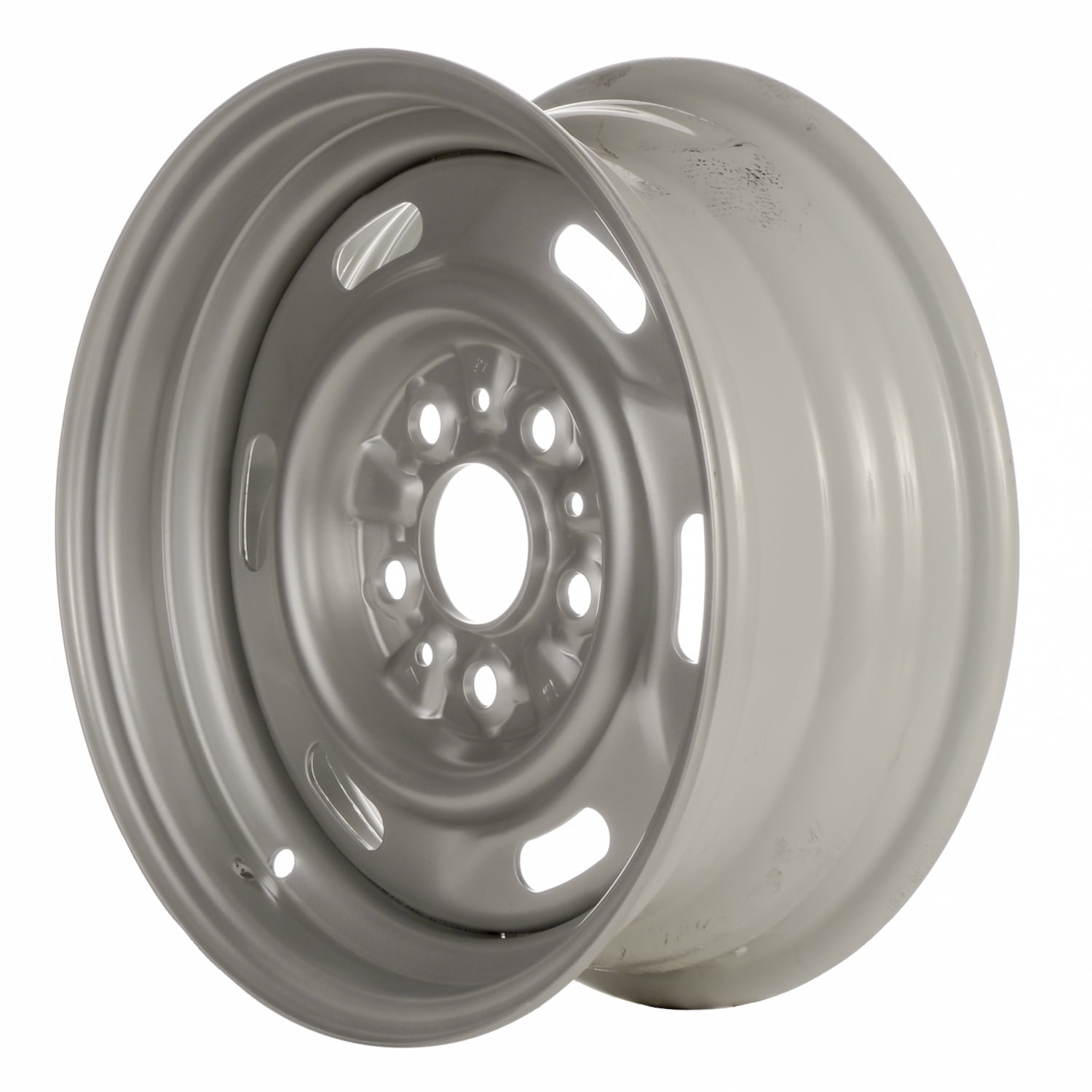 14 X 5.5 Reconditioned OEM Steel Wheel, Silver, Fits 1993-1997 Ford ...