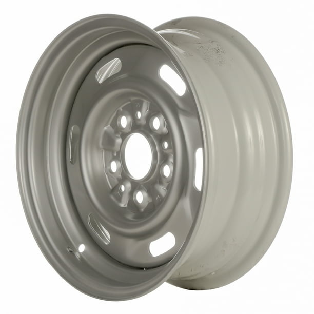 14 X 5.5 Reconditioned OEM Steel Wheel, Silver, Fits 1993-1997 Ford ...