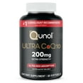 Qunol Ultra CoQ10 Softgel, 200mg, Heart Health Dietary Supplement, 30 ...