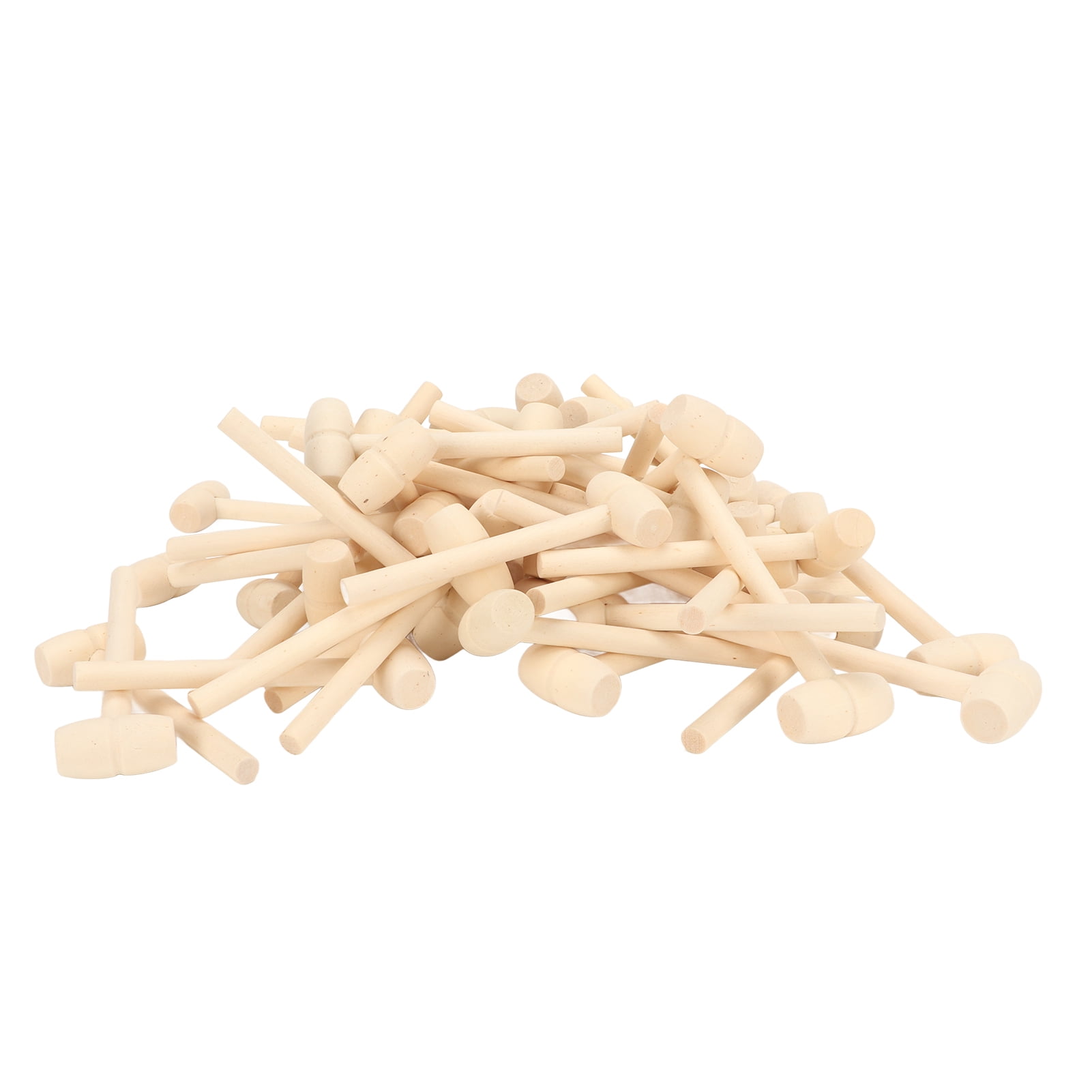 Mini Mazo De Madera, 50 Piezas Mini Martillos De Madera Para ...